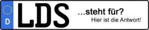 Wofür steht das Kfz-Kennzeichen LDS? - Kfz-Kennzeichen - AUTOPURISTEN.net